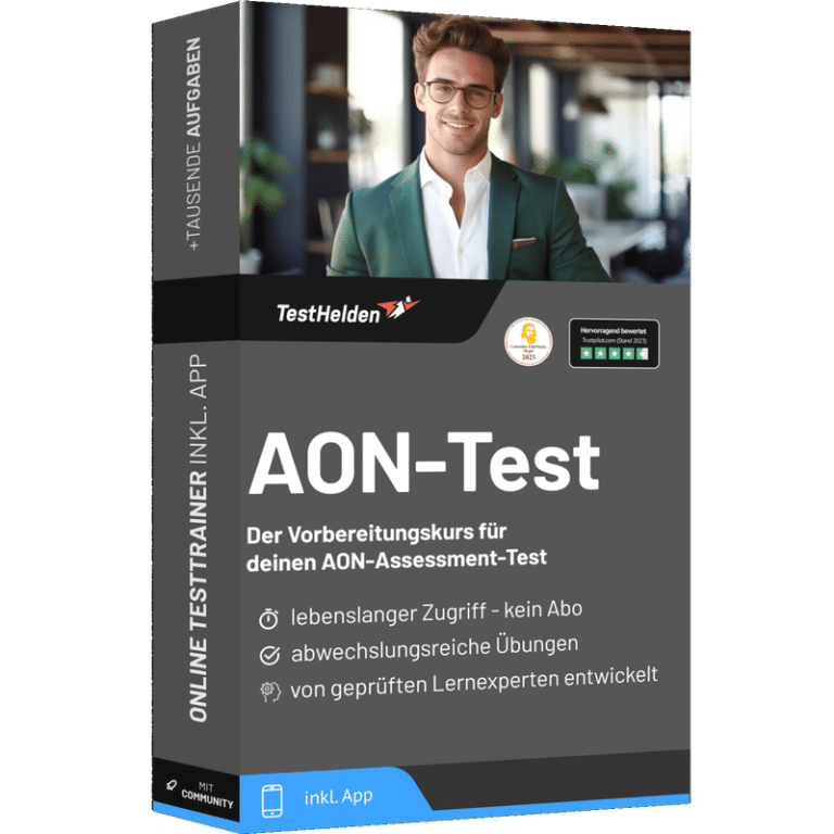 Vorbereitung auf den AON Assessment Test 2026 üben - Online Testtrainer