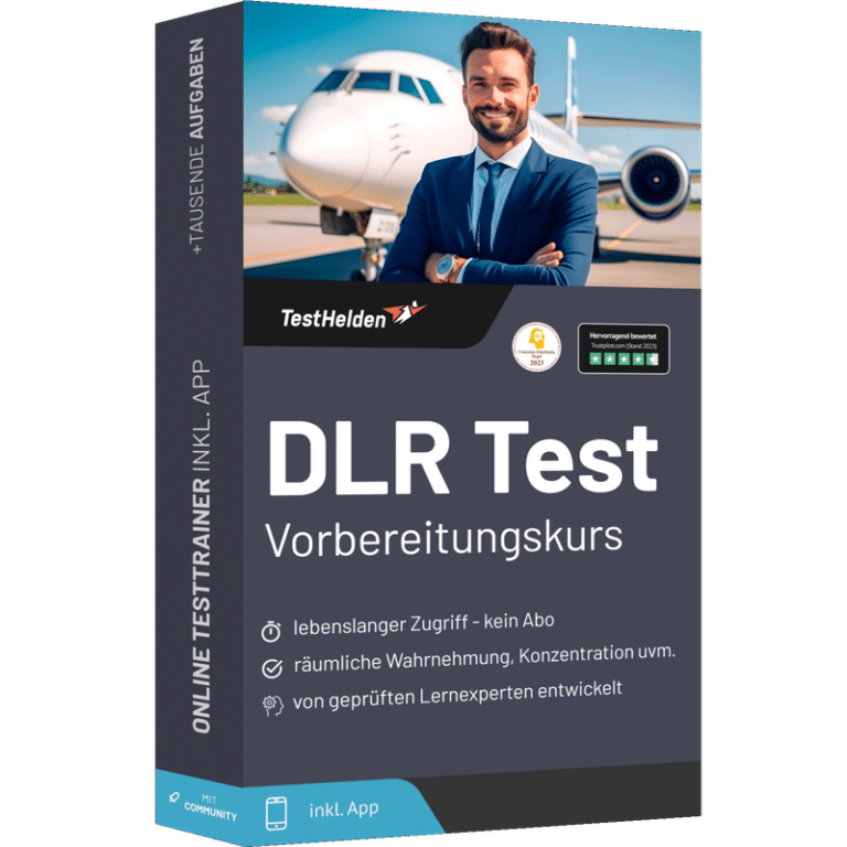 DLR Test Vorbereitung 2024 üben - Online Testtrainer