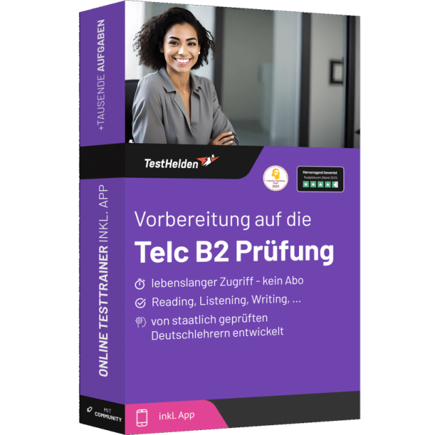 TELC B2 PRÜFUNG VORBEREITUNG 2024 - Online Prüfungstraining