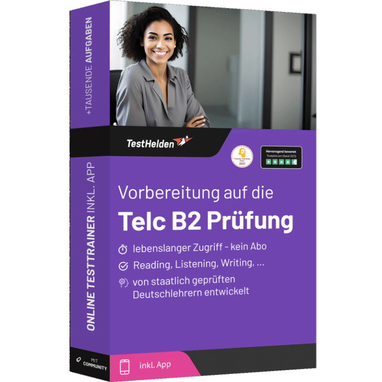 TELC B2 PRÜFUNG VORBEREITUNG 2025 - Online Prüfungstraining